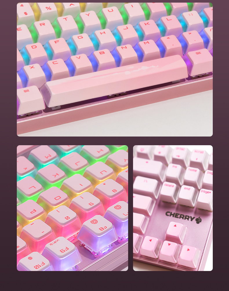 MX8.2 XAGA三透键帽游戏键盘