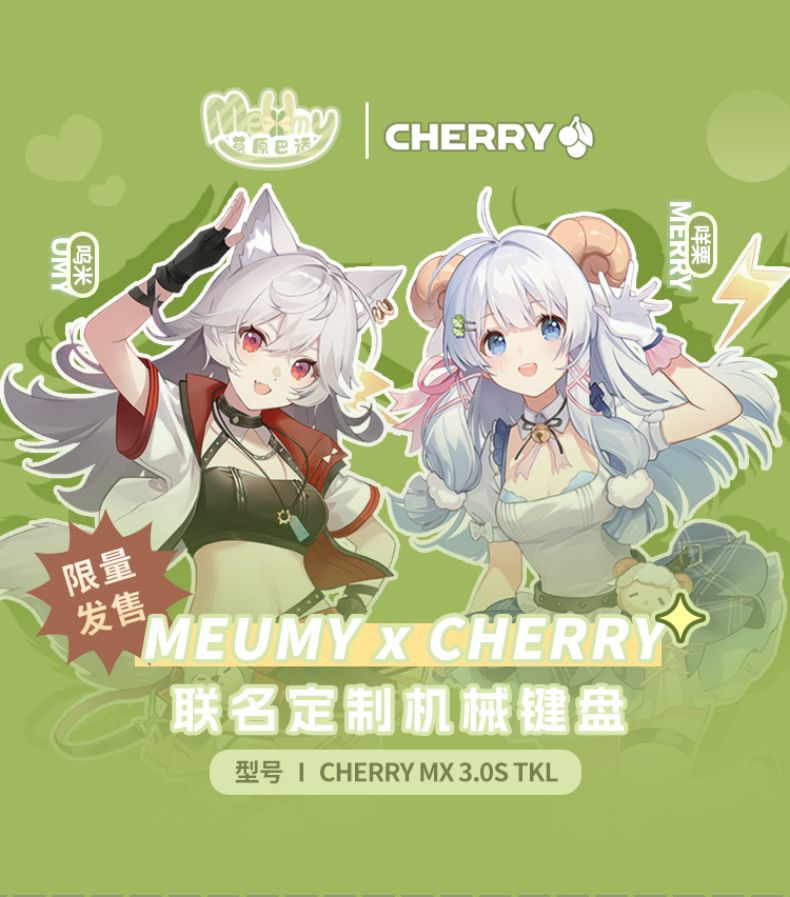 CHERRY MX3.0S TKL NBL MeUmy-CHERRY樱桃