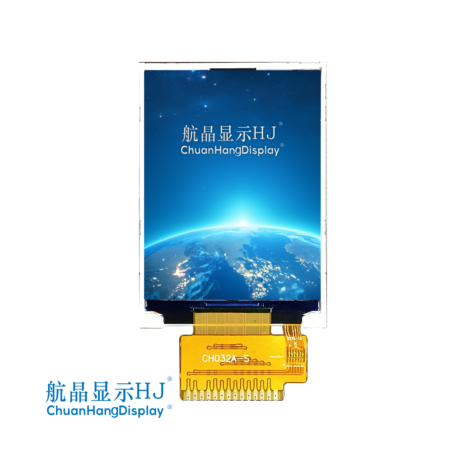 3.2 inch TFT LCD Display Modules 14 Pin 240*320 Resolution 6 o'clock ...