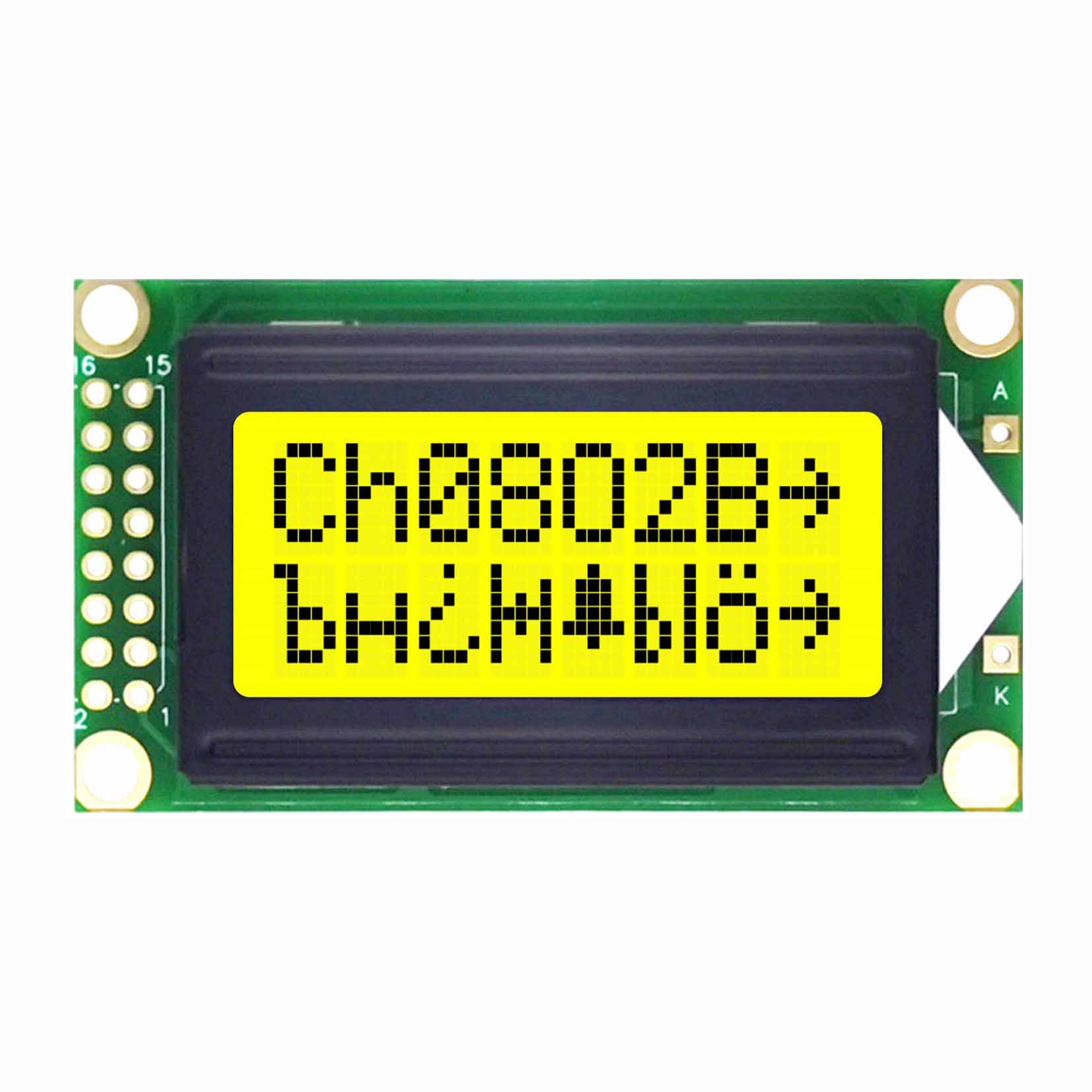 1.2" OLED Display, 8x2 Character OLED CH0802B
